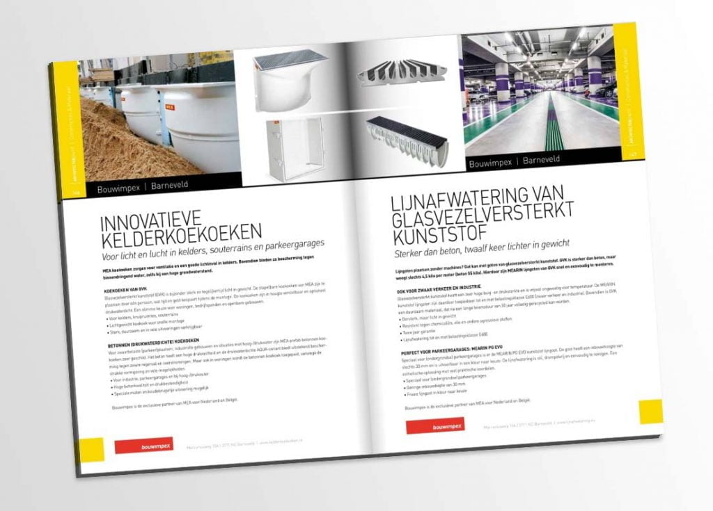 Lijnafwatering voor steden, zwaar verkeer en parkeergarages